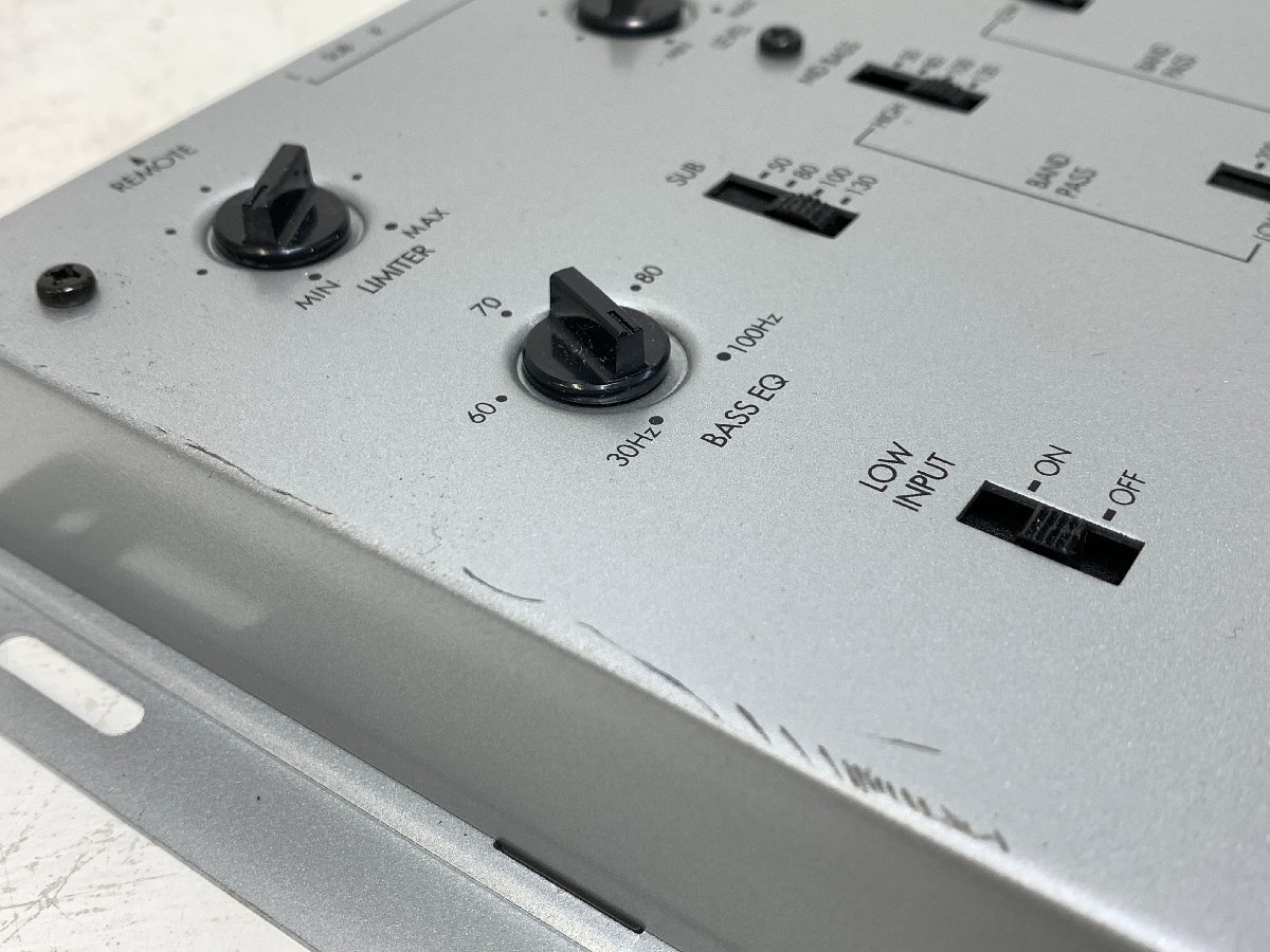 未チェック Techwood TEC-4 元箱 英文取説付き クロスオーバー ELECTRONIC CROSSOVER 18db Per ...