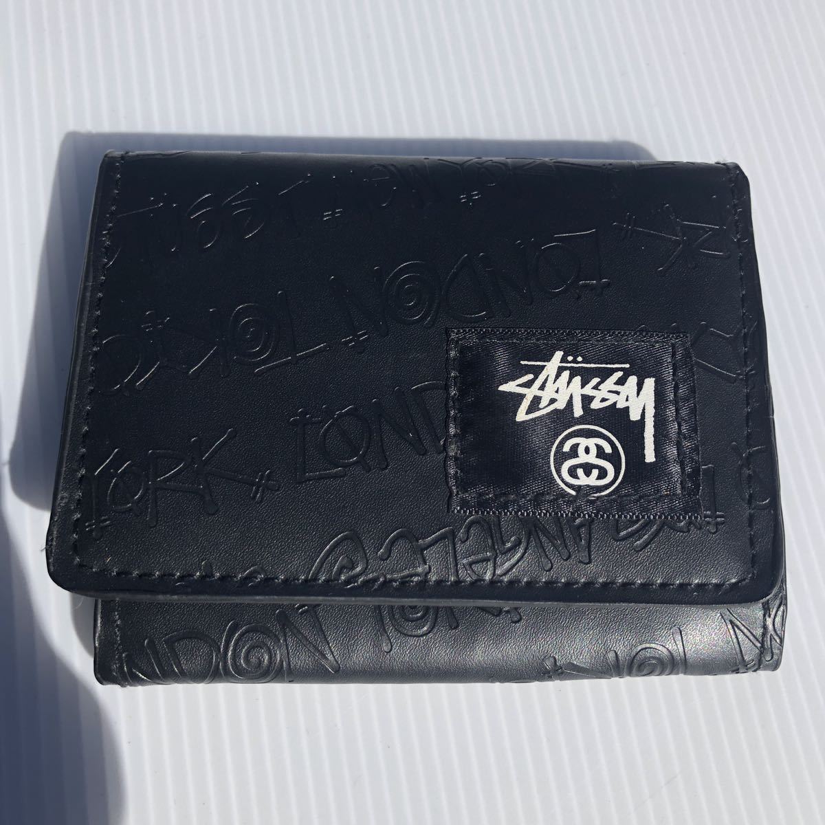 STUSSY コインケース 財布 小銭入れ パスケース カードケース ステューシー 二つ折り財布(小銭入れ、コインケース)｜売買された ...