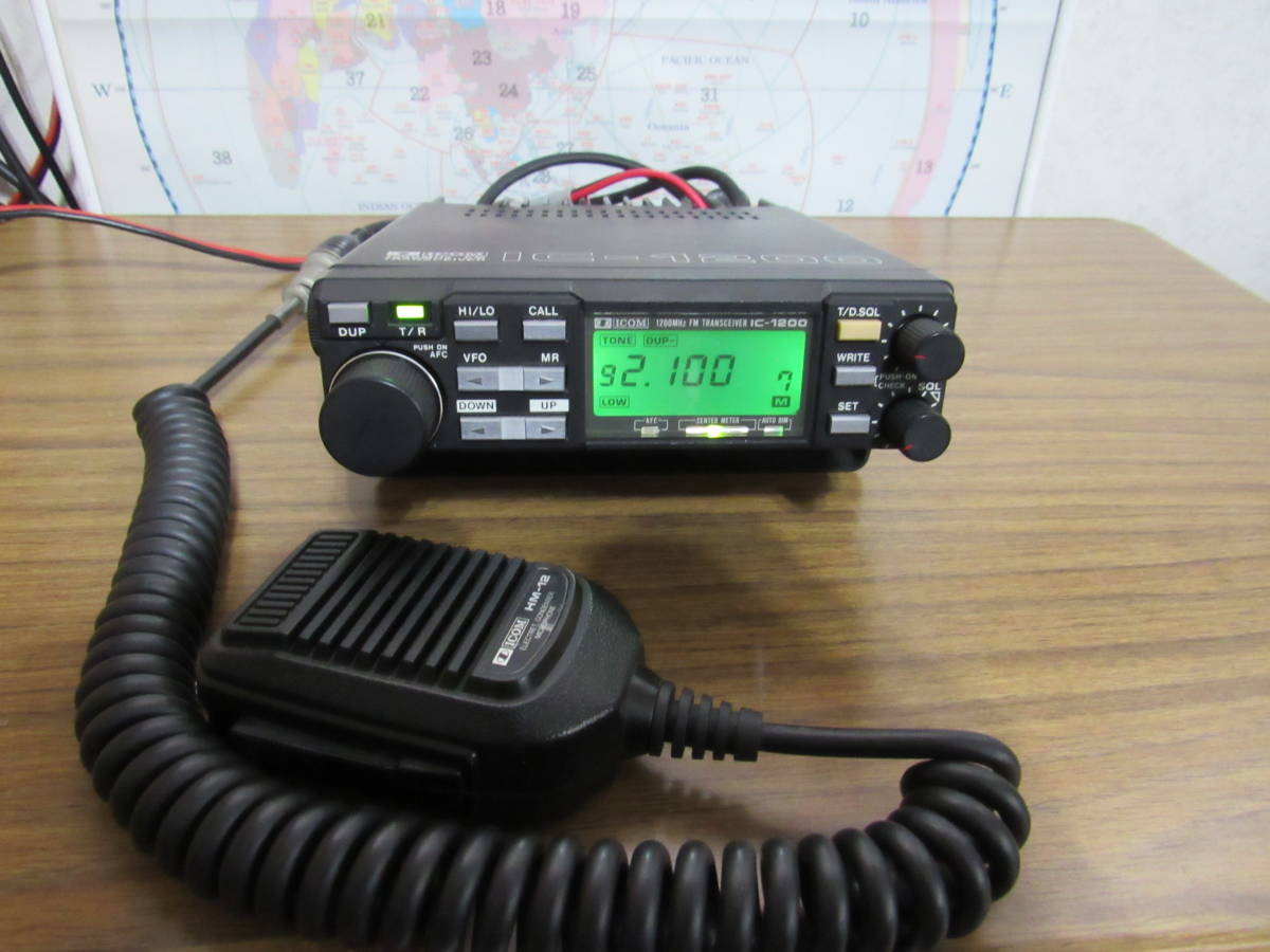 ICOM IC-1200 1200MHz FMトランシーバー動作良好 取扱説明書 原本 回路図 付属品付き(モービル)｜売買されたオークション ...