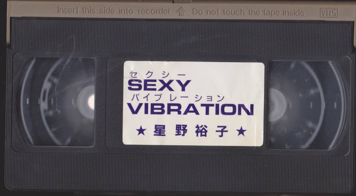 昭和平成スター アイドルイメージ 星野麗子 かとうれいこ SEXY VIBRATION VHSテープ ヌード無健全 性的要素皆無 220913 ...