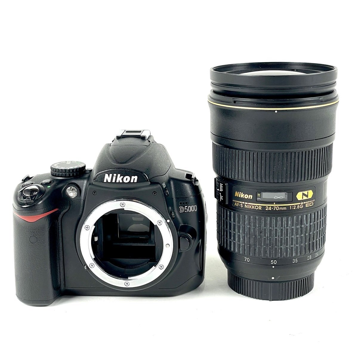 ニコン Nikon D5000 + AF-S NIKKOR 24-70mm F2.8G ED デジタル 一眼レフカメラ(ニコン)｜売買された ...