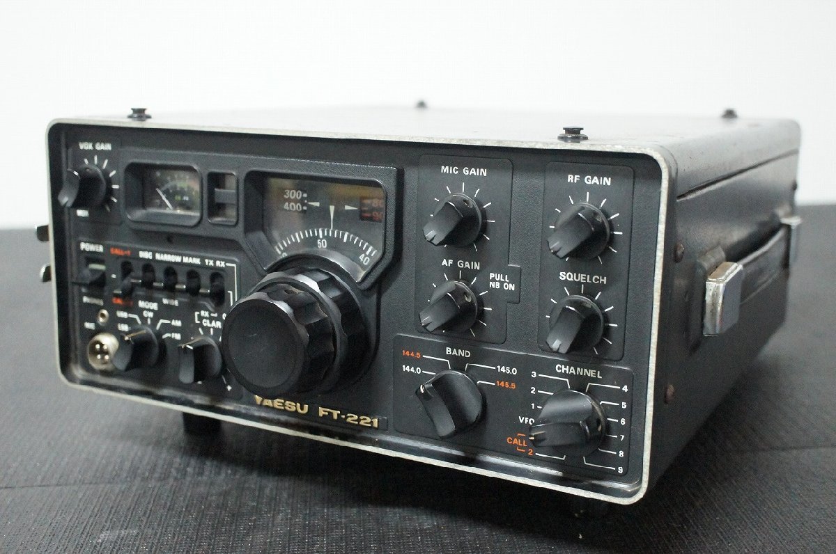 yaesu ft 221の値段と価格推移は？｜6件の売買情報を集計したyaesu ft 221の価格や価値の推移データを公開