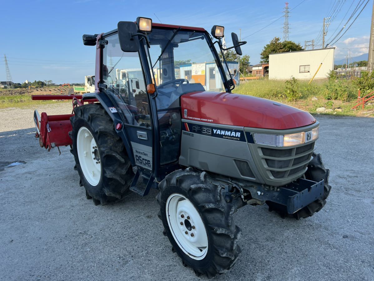 富山発 ヤンマー AF33 エアコン キャビン付き 深浅回動ロータリー RSC1804 4WD(車体)｜売買されたオークション情報、yahoo ...
