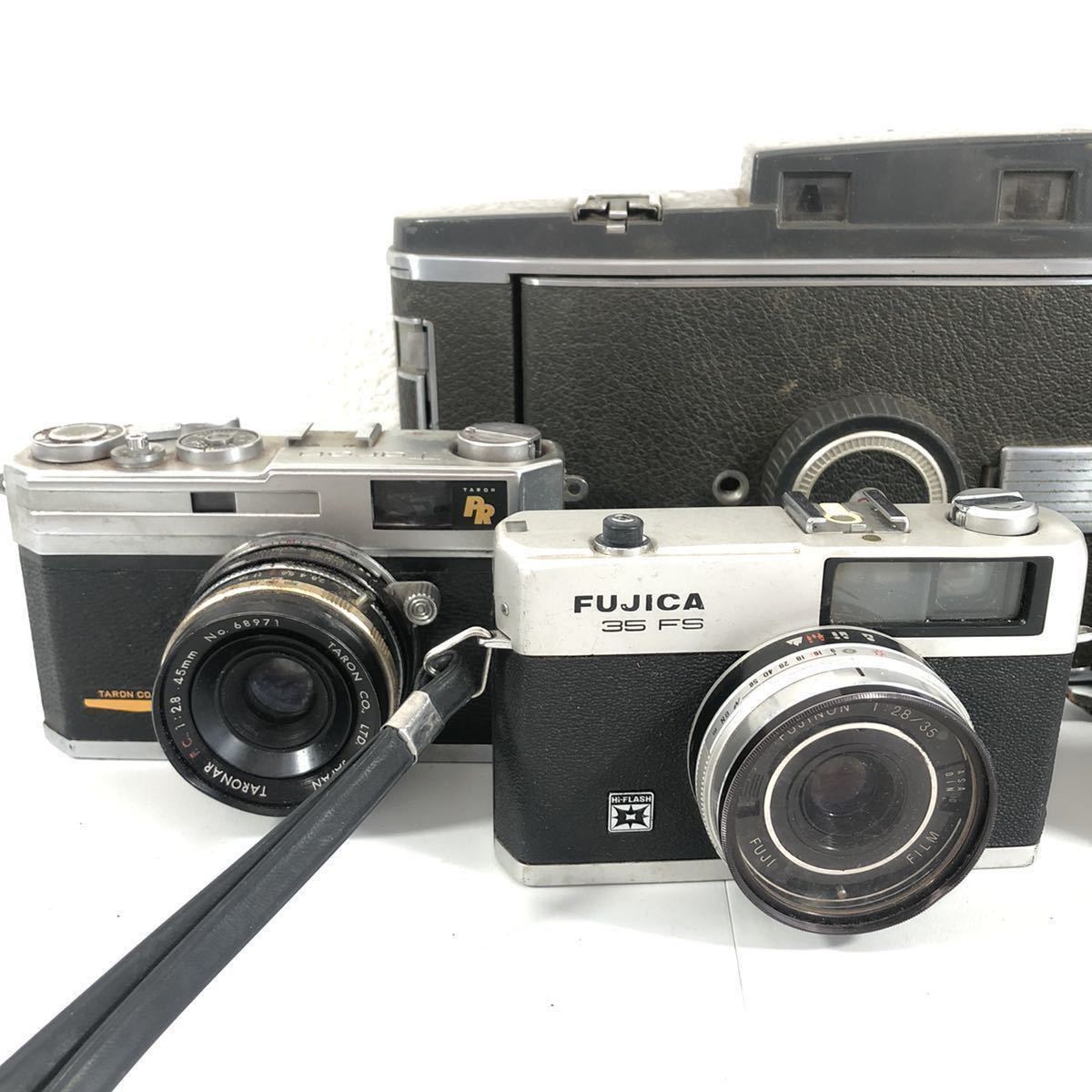 ジャンク カメラ フィルム まとめ FUJIFILM FUJICA Polaroid National RICOH SONY ...