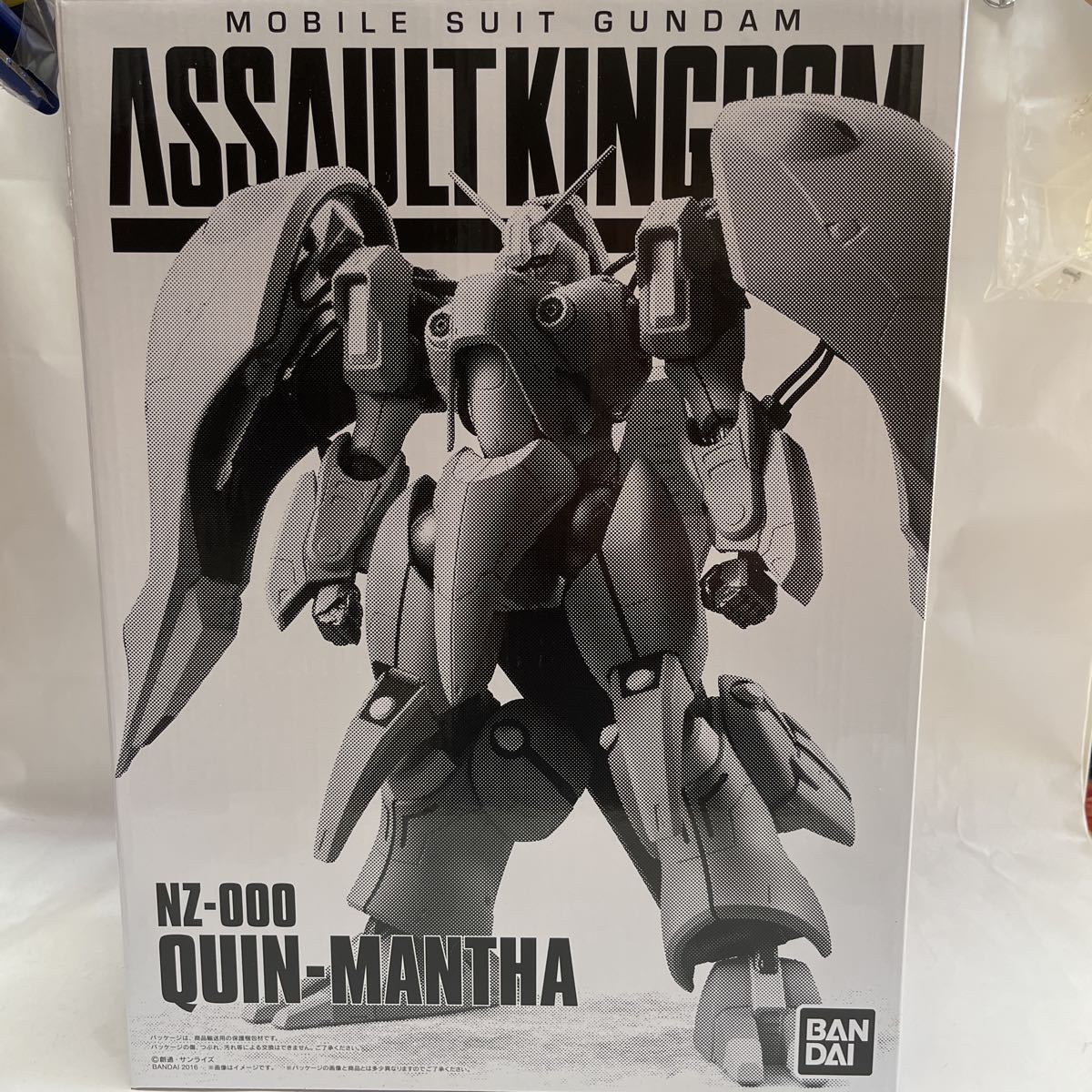 バンダイ 魂ウェブ商店限定 アサルトキングダム NZ-000 クイン マンサ QUIN-MANTHA 開封品 輸送箱あり(機動戦士ZZガンダム ...