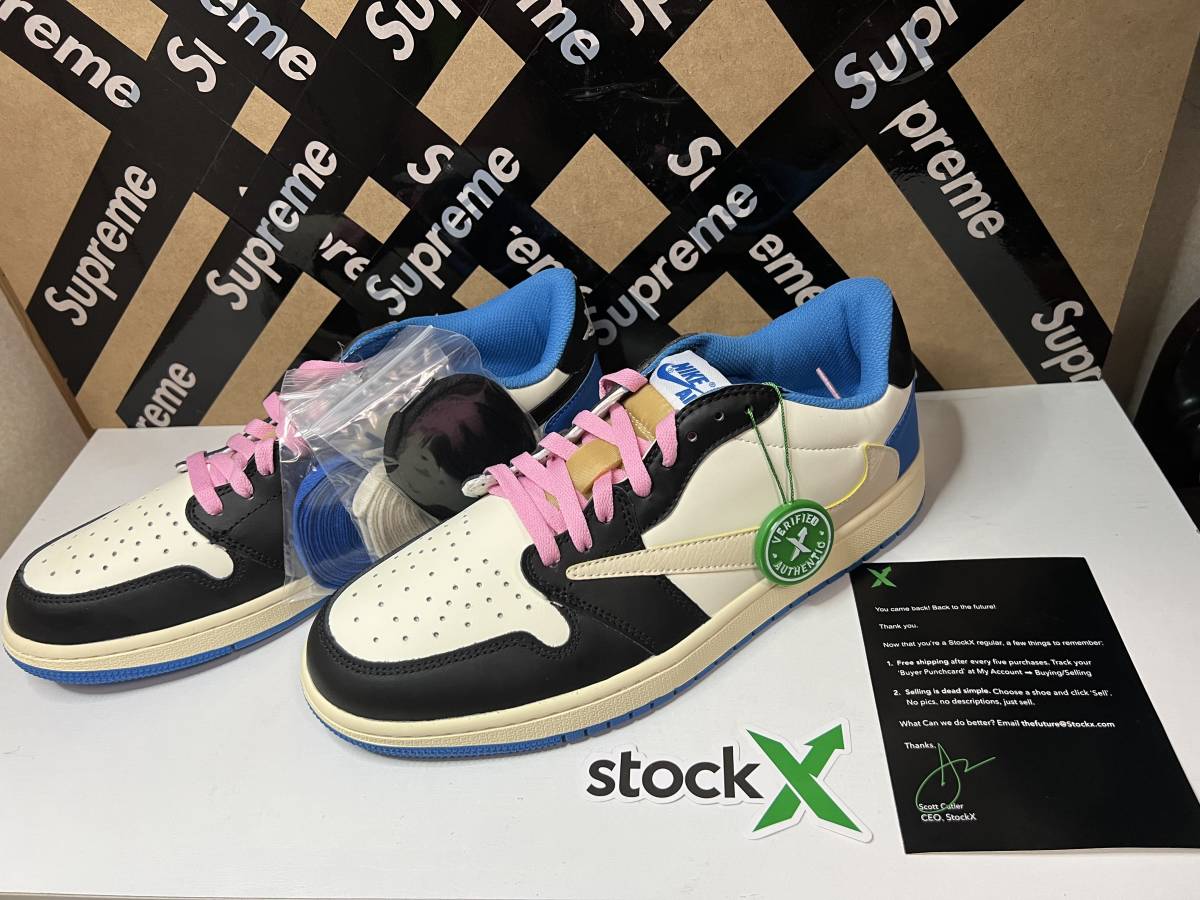 NIKE AIR JORDAN 1 LOW TRAVIS SCOTT DM7866-140 29cm(29.0cm)｜売買されたオークション ...