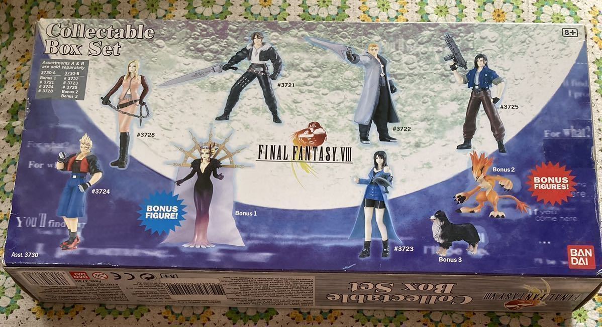 ファイナルファンタジー8 FF8 バンダイ製公式品フィギュアBOXセット スコールゼルキスティスイデア 海外限定品ディシディアFFVIII ...