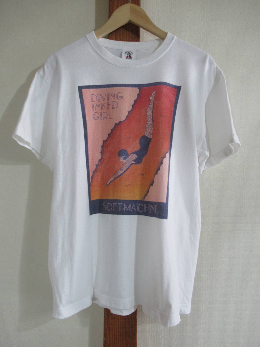 SOFTMACHINE/ソフトマシーン Tシャツ DIVING INKED GIRL INKED LIFE 山岸航介 TATOO タトゥー SOFT MACHINE(文字、ロゴ)｜売買された ...