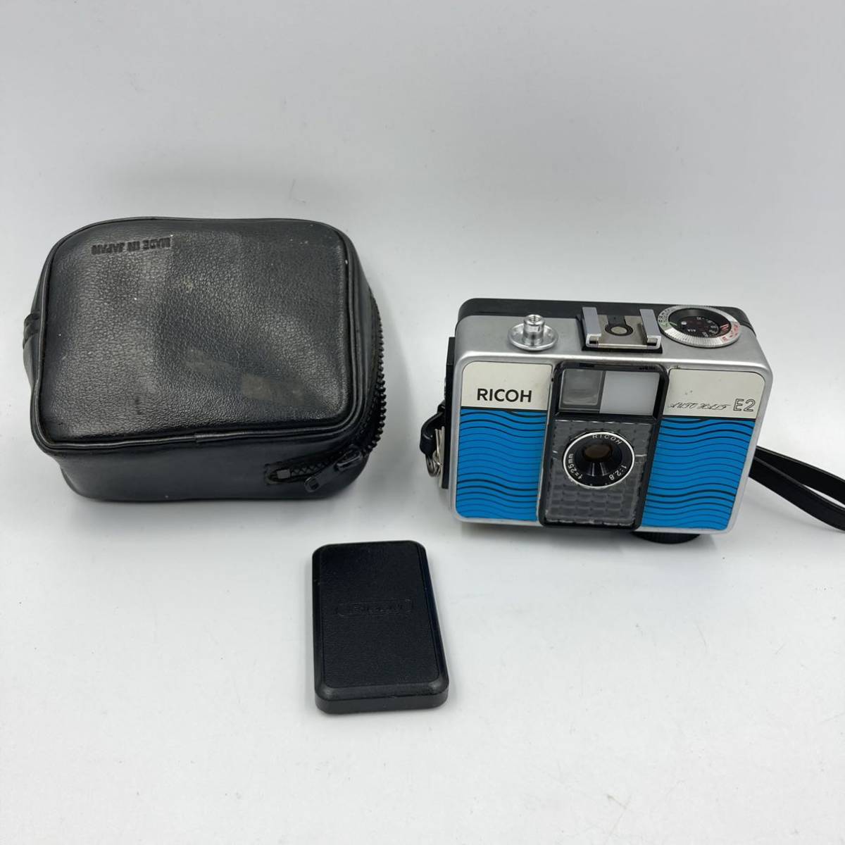 MI-S854 RICOH リコー フィルムカメラ Auto Half E2 /コンパクトカメラ/ケース付き/1:2.8 f=25mm/DA6 ...