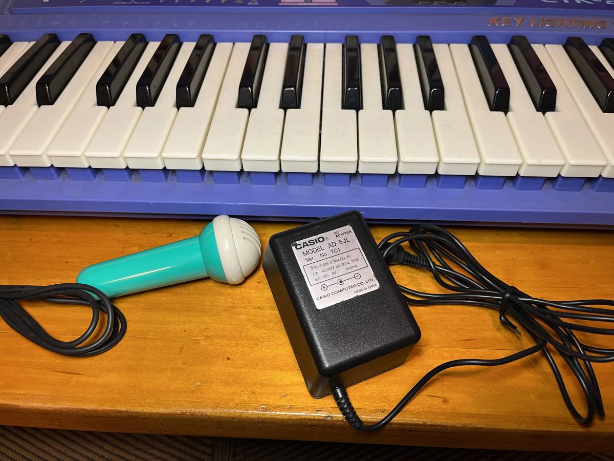 初売り CASIO 光ナビ キーボード＜CTK-220L＞取説 マイク付属(カシオ)｜売買されたオークション情報、yahooの商品情報を ...