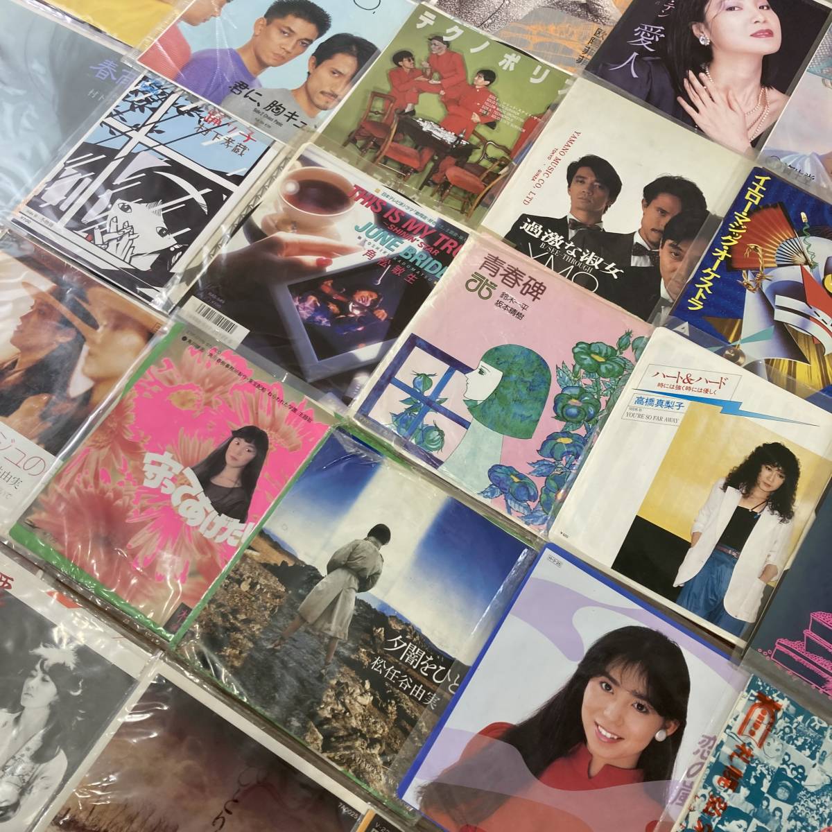 1円 EP まとめ 235枚 昭和 アイドル 中森明菜 山口百恵 中島みゆき YMO 7インチ 現状販売品 北E2(ジャパニーズポップス ...