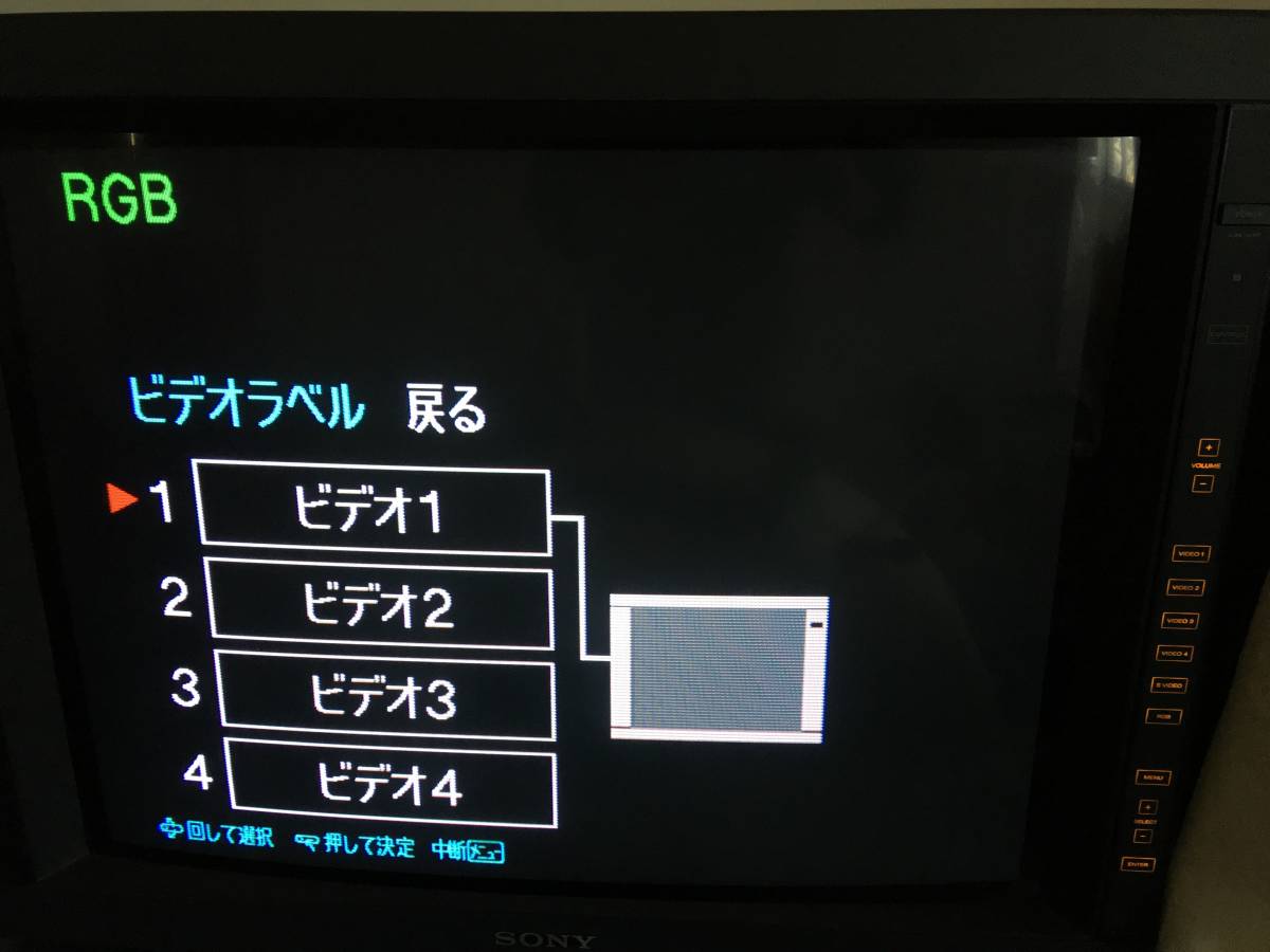 SONY KX29HV3 PROFEEL 97年製 CRT マスターモニター ブラウン管 TRINITRON(ブラウン管)｜売買された ...