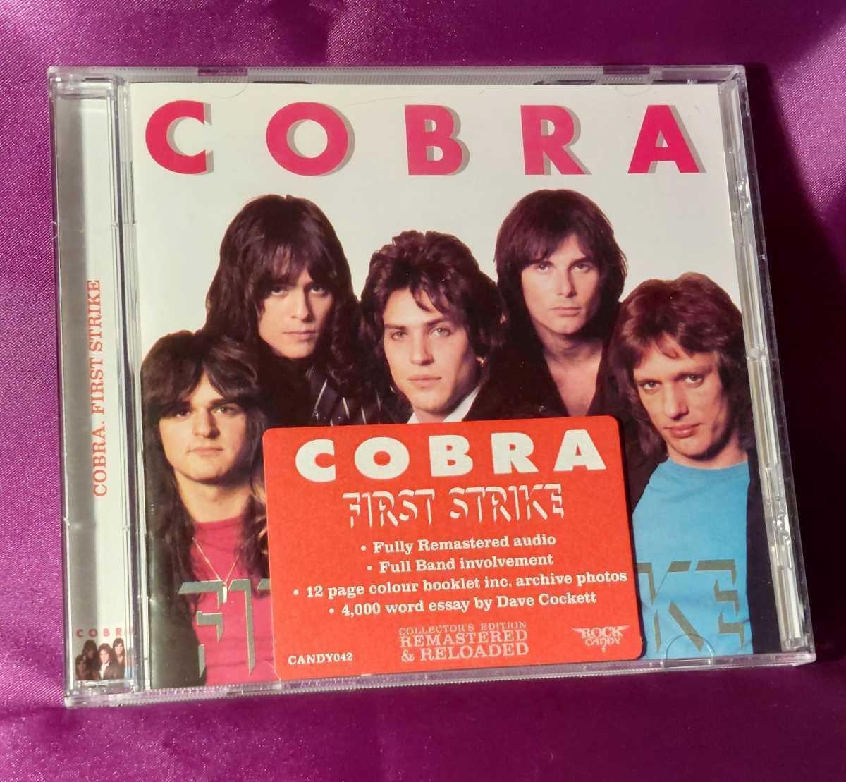 CD Cobra/First Strike Rock Candy 2008年リマスター/Asia等のM.Meyer Gt SurvivorのJ ...