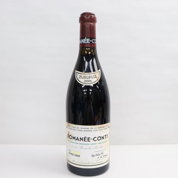 DRC ROMANEE-CONTI ロマネコンティ 2006 13％ 750ml ラベル汚れ R22J040001(コート・ドゥ・ニュイ)｜売買されたオークション情報、yahooの商品情報を ...