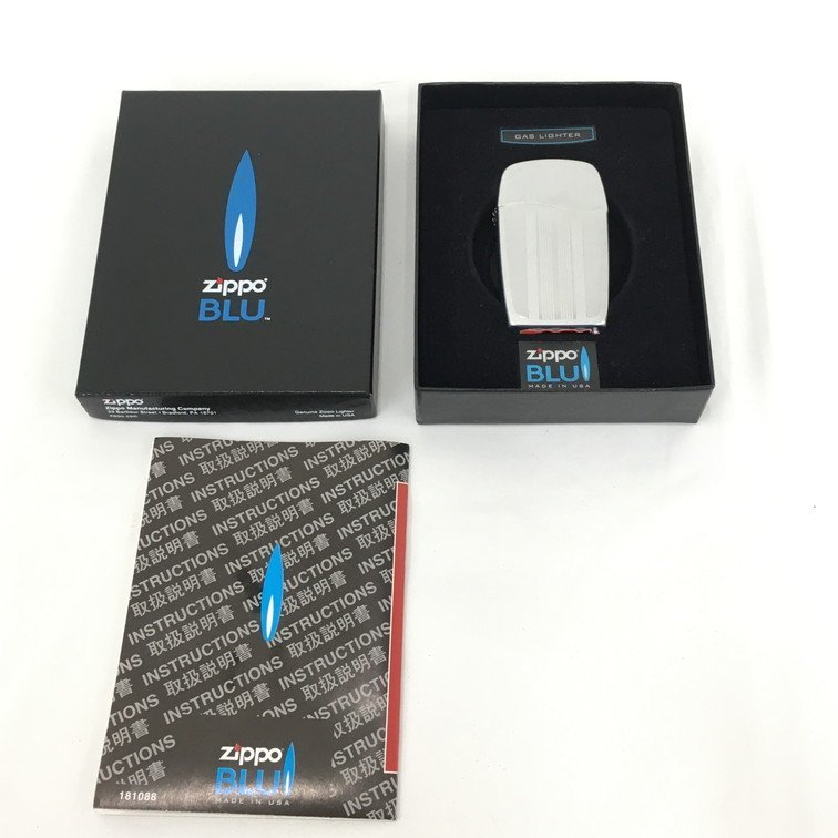 AJAL3110 ZIPPO BLU ガスライター 箱付き 火花〇(Zippo)｜売買されたオークション情報、yahooの商品情報をアーカイブ ...