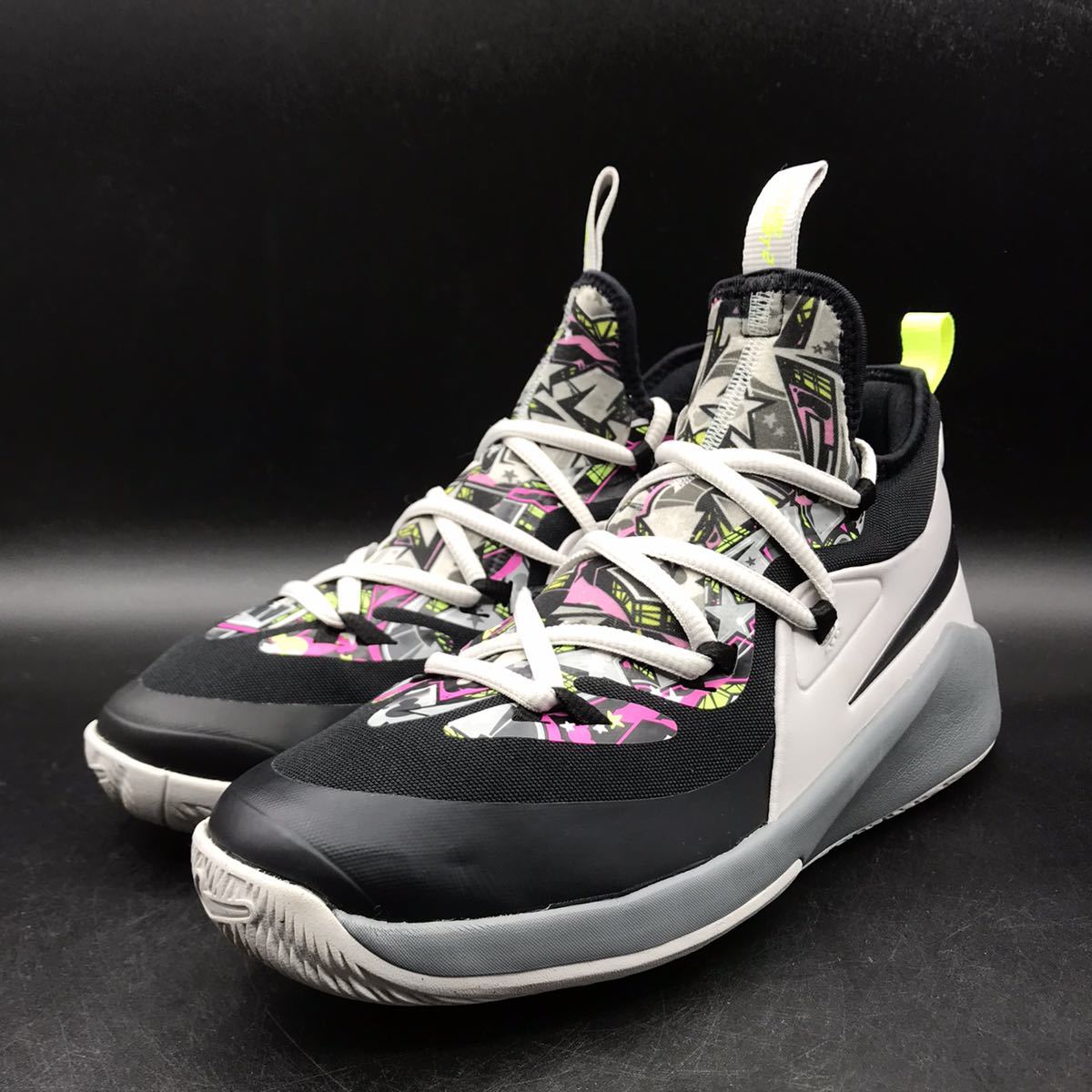 JJ30 良品 NIKE ナイキ FUTURE COURT 2 フューチャーコート バッシュ スニーカー ジュニア US5Y 23.5cm ...