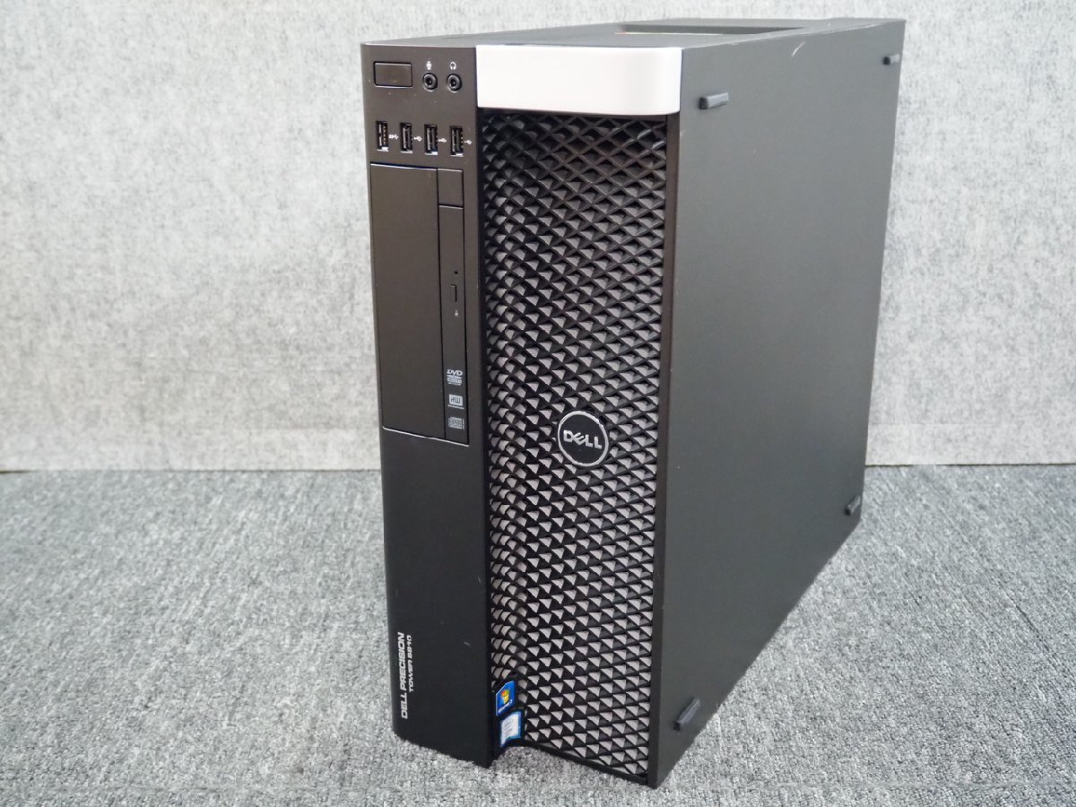 SALE C 大容量64GB Win10認証済 DELL PRECISION Tower 5810 6C Xeon E5-2643 v3 3.40G/64GB/2TB/Quadro K2200 ...