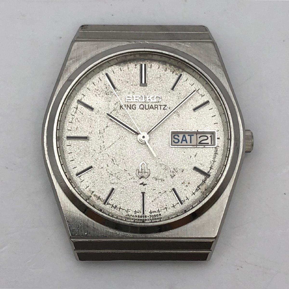 1円 /SEIKO/セイコー/KQ/キングクォーツ/5856-7040/デイデイト/シルバーカラー/メンズ腕時計/ヴィンテージ/ジャンク/No174(セイコー)｜売買されたオークション情報 ...