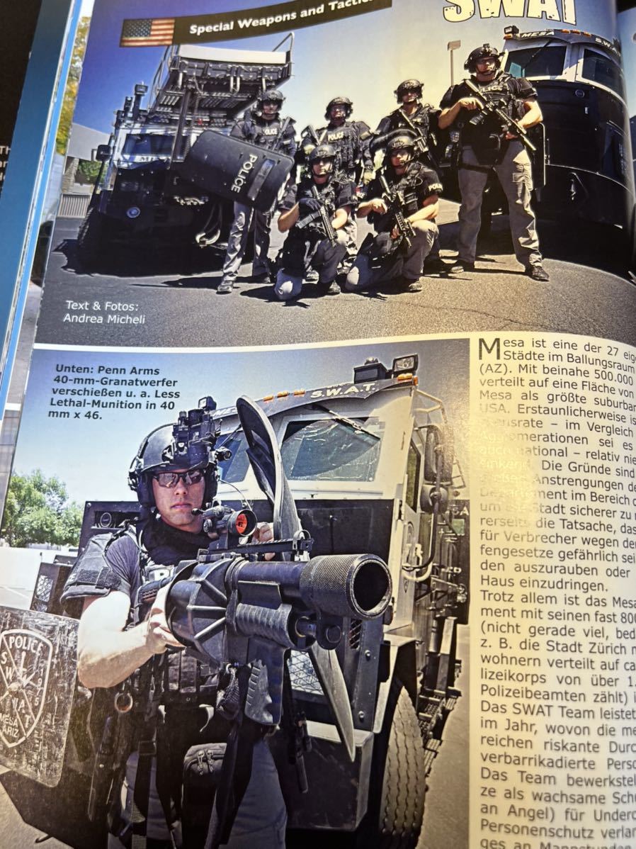 K-lSOM 欧州LE 特殊部隊写真集雑誌 SWAT SOF ドイツ警察など G36 hk H&K mp5 416 mk18 tw5 gbb ...