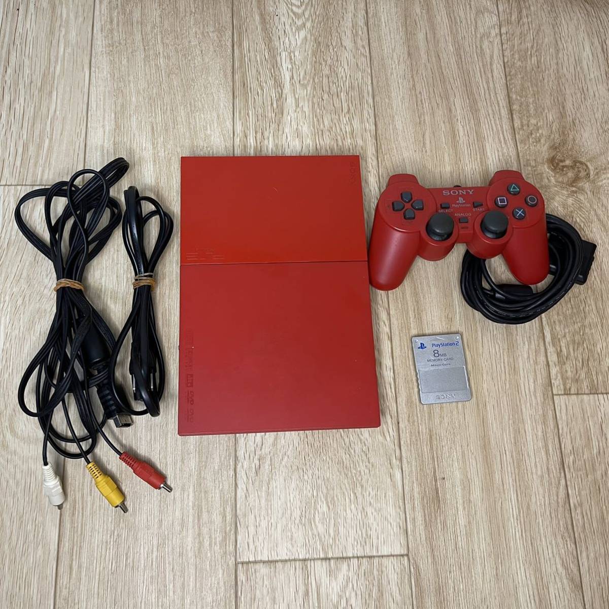 SONY PlayStation2 SCPH-90000 レッド プレイステーション2 薄型 付属品完品(本体)｜売買されたオークション情報 ...