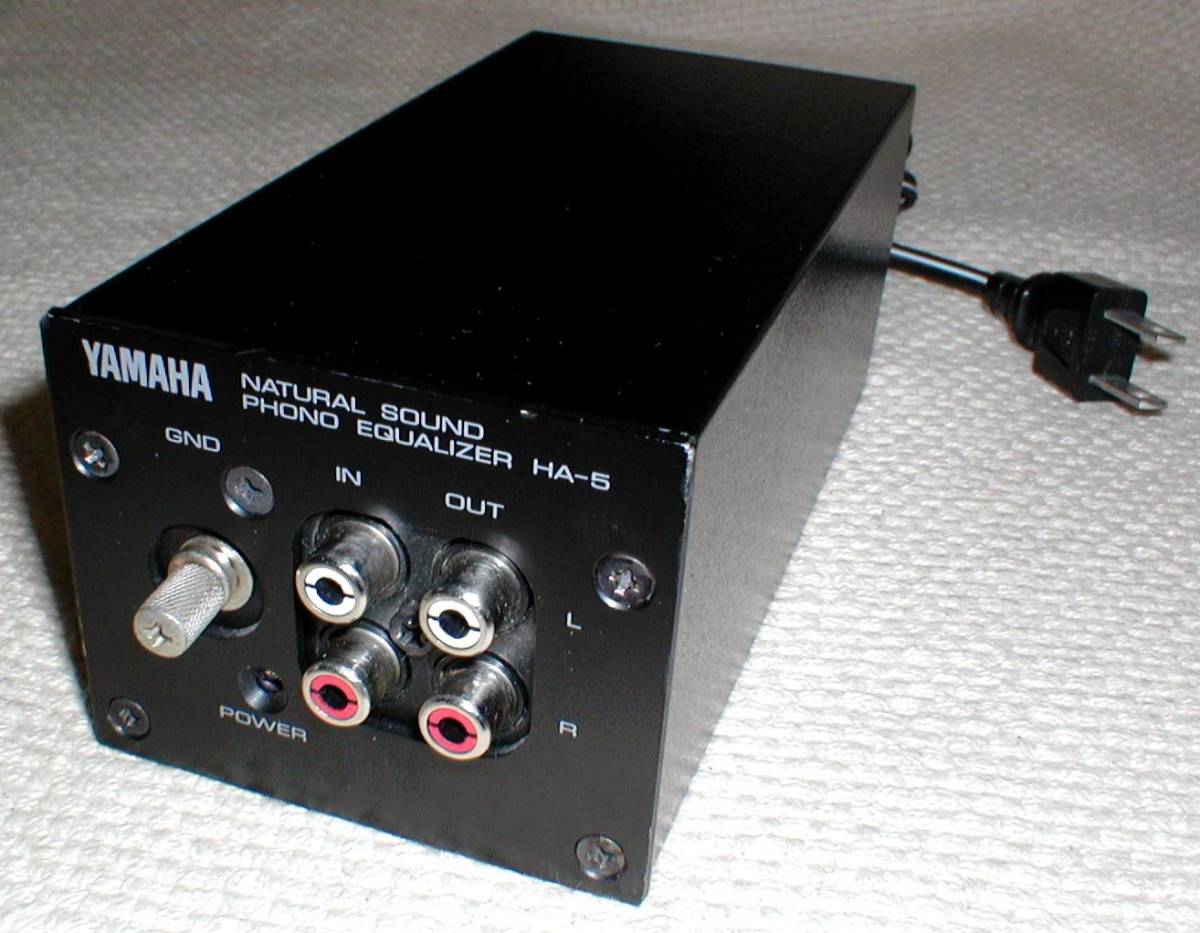 YAMAHA HA-5 Natural Sound Series Phono Equalizer Amplifier 左右増幅出力OK MM ...