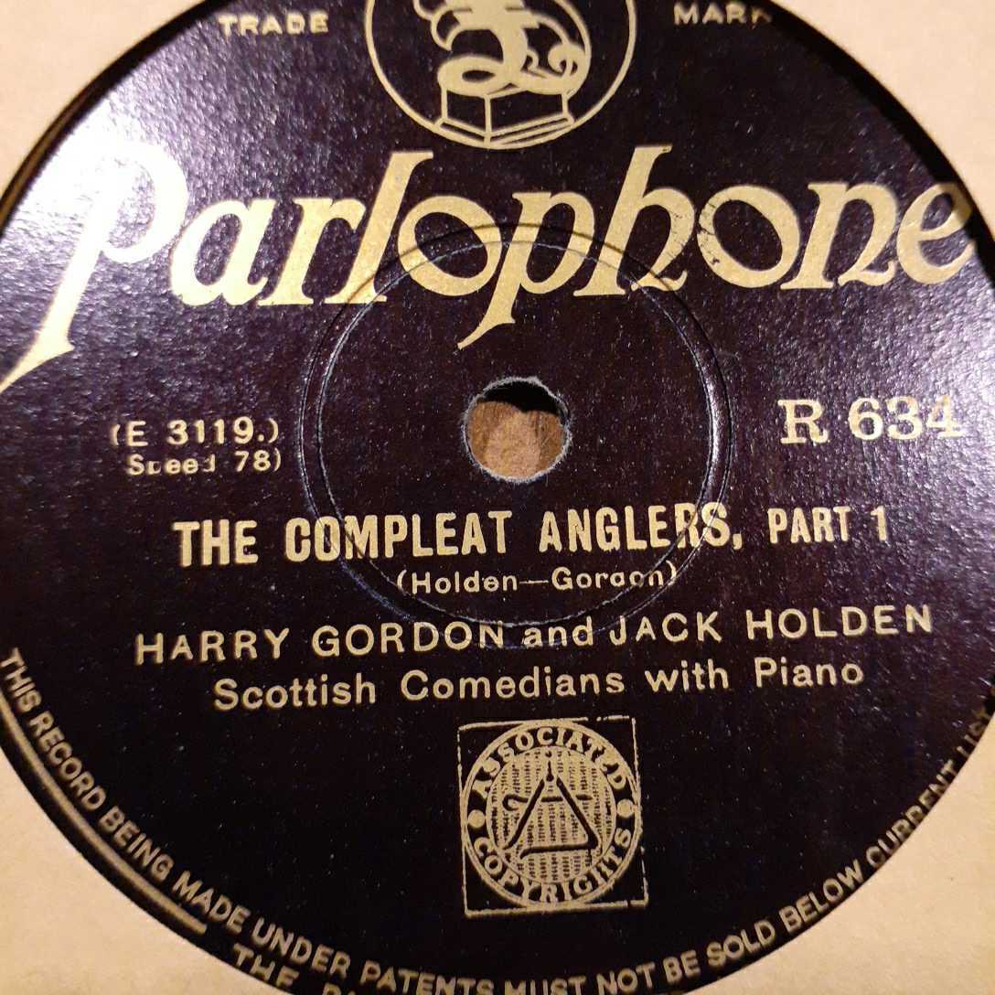 J3 HARRY GORDON and JACK HOLDEN The Compleat Anglers／ 英パーロフォン 10インチ SP盤(SP盤)｜売買されたオークション情報、yahoo ...
