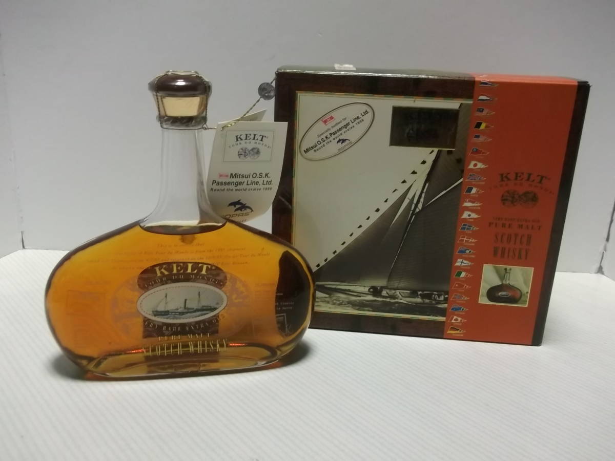KELT ケルト スコッチウイスキー 未開栓 箱入 VERY RARE EXTRA OLD PURE MALT SCOTCH WHISKY ...