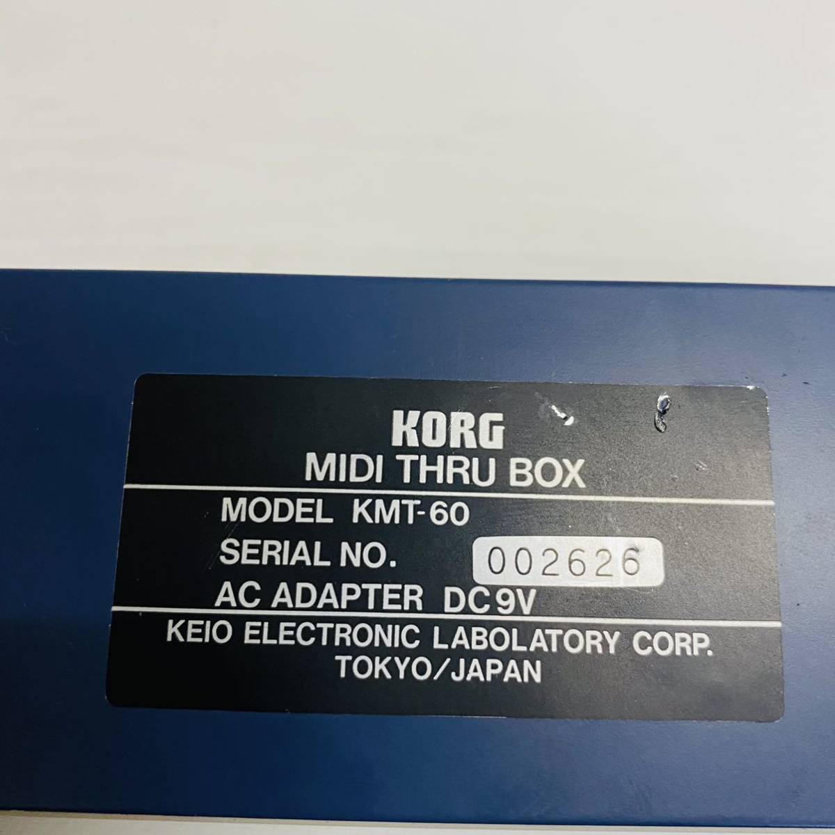 KORG MIDI THRU BOX KMT-60 ミディ スルーボックス コルグ(楽器、器材)｜売買されたオークション情報、yahooの商品 ...