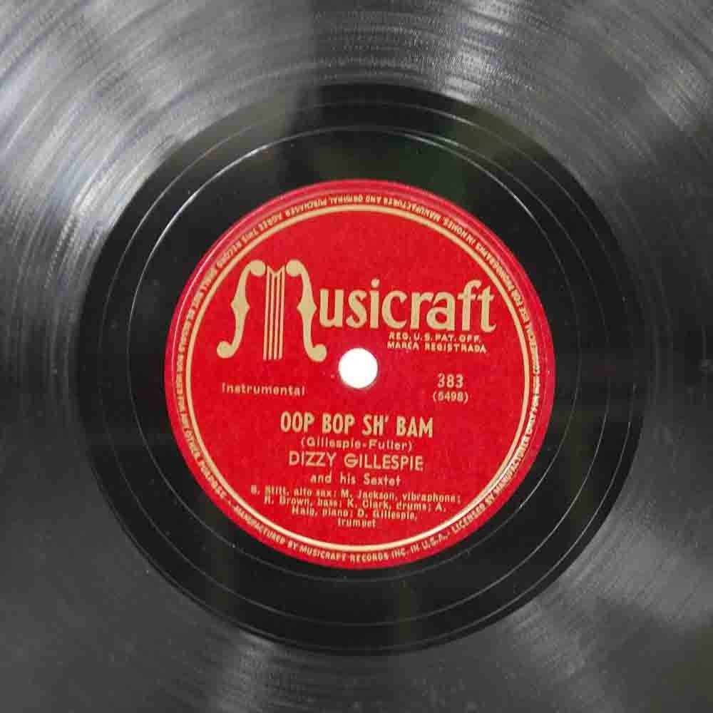SP盤 米 DIZZY GILLESPIE SONNY STITT MILT JACKSON/OOP BOP SH' BAM ...