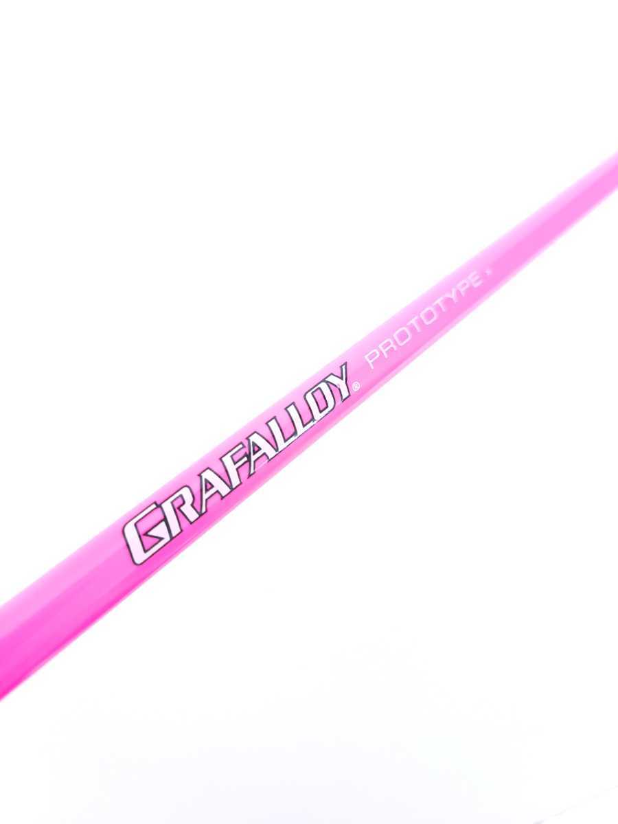 レアシャフト GRAFALLOY PROTOTYPE S タイトリスト FWスリーブ グラファロイ バッバワトソン ピンク(グラファイト ...