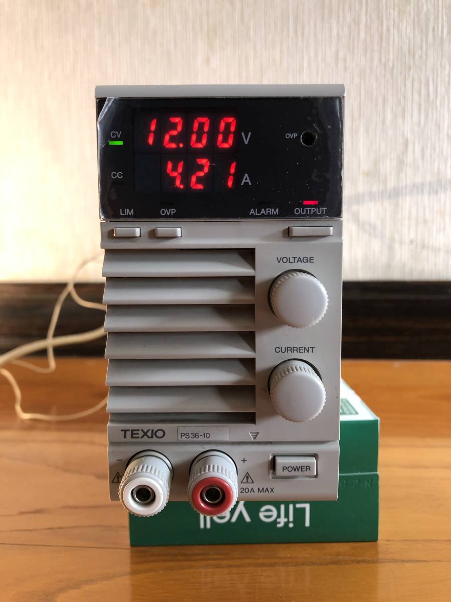 KENWOOD TEXIO PS36-10 直流安定化電源 36V 10A ケースジャンク(その他)｜売買されたオークション情報、yahooの ...