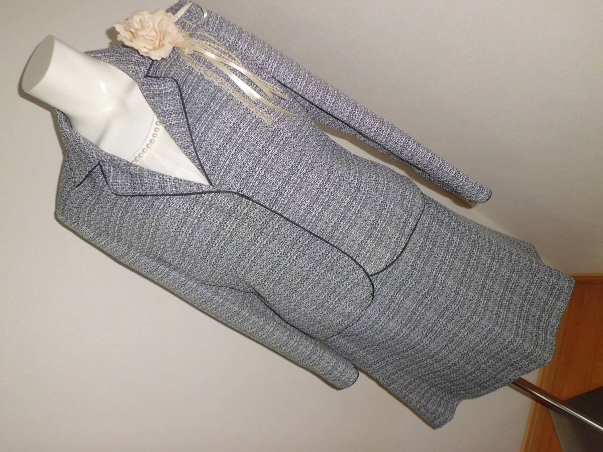 13AR/LL トップバリュ ツイードフォーマルスーツ セットアップ 卒服 卒業式スーツ(ひざ丈スカート)｜売買されたオークション情報、yahooの商品情報をアーカイブ公開 - オークファン ...