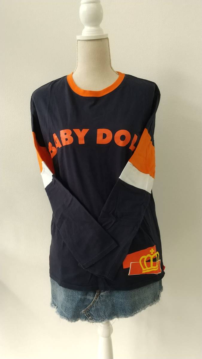 BABYDOLL 長袖 Tシャツ トレーナー Lサイズ ベビードール ST1-018(Lサイズ)｜売買されたオークション情報、yahooの商品情報をアーカイブ公開 - オークファン ...