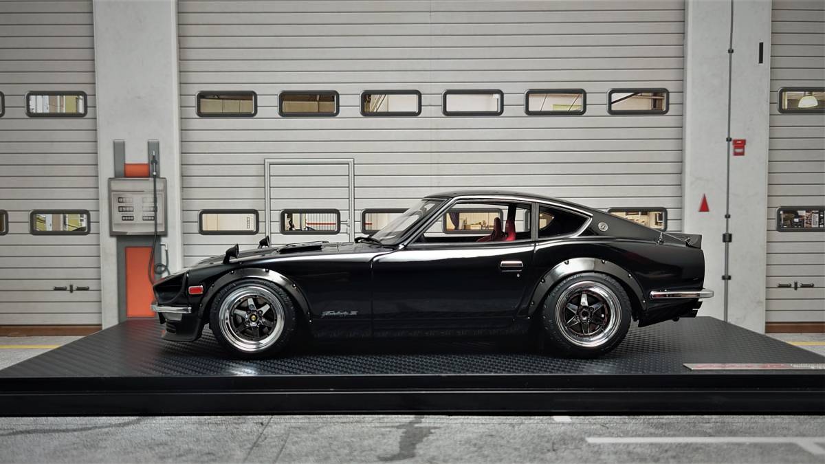 イグニッションモデル : IG0689 1/18 Nissan Fairlady Z S30 Black : ignition model ...