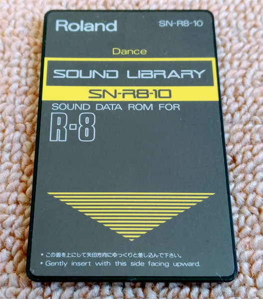 Roland SN-R8-10 Dance｜ローランド 音色ROMカード R-8/R-8Mなどに み(音源モジュール)｜売買されたオークション ...