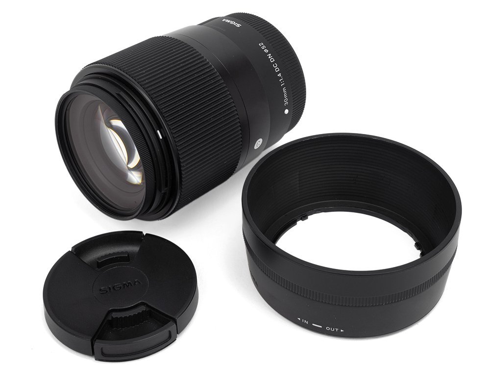 Used SIGMA シグマ Canon EF-M 30mm F1.4 DC DN Contemporary C016 大口径レンズ(キヤノン ...