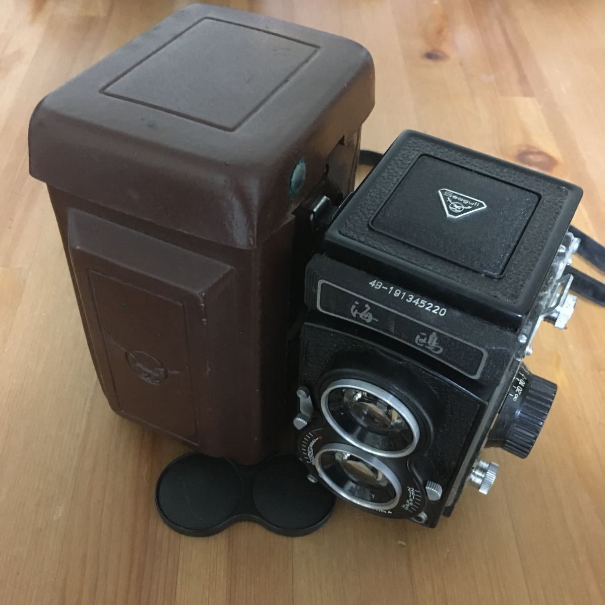 1円〜 海鴎 Seagull HAIOU フィルム二眼 ビンテージ アンティーク 二眼レフカメラ ノーチェック 動作不明のジャンク扱い(二眼 ...