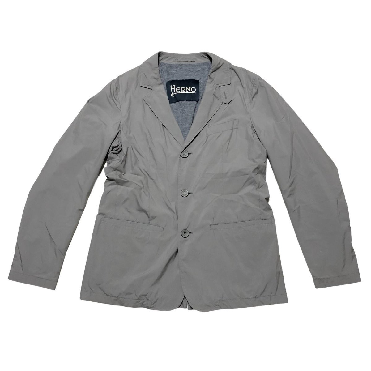 1円 Herno FLIGHT ヘルノ コート ショート丈 ポリエステル グレー系 メンズ 48(Mサイズ)｜売買されたオークション情報、yahooの商品情報をアーカイブ公開 - オークファン ...