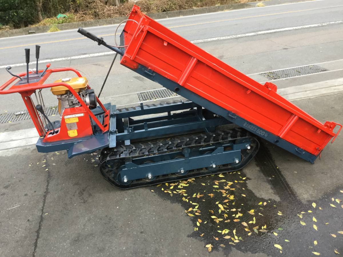 運搬車 クローラ BFC-503 手動ダンプ ガソリンエンジン 品(運搬車、トレーラー)｜売買されたオークション情報、yahooの商品情報をアーカイブ公開 - オークファン（aucfan.com）