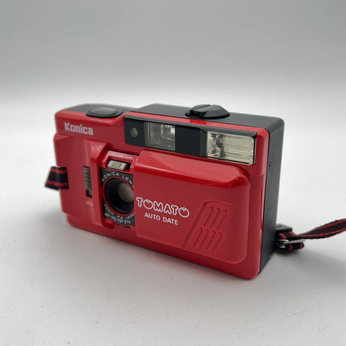 Konica コニカ TOMATO AUTO DATE 35mm F4 フィルムカメラ 通電確認済 現状品(コンパクトカメラ)｜売買された ...