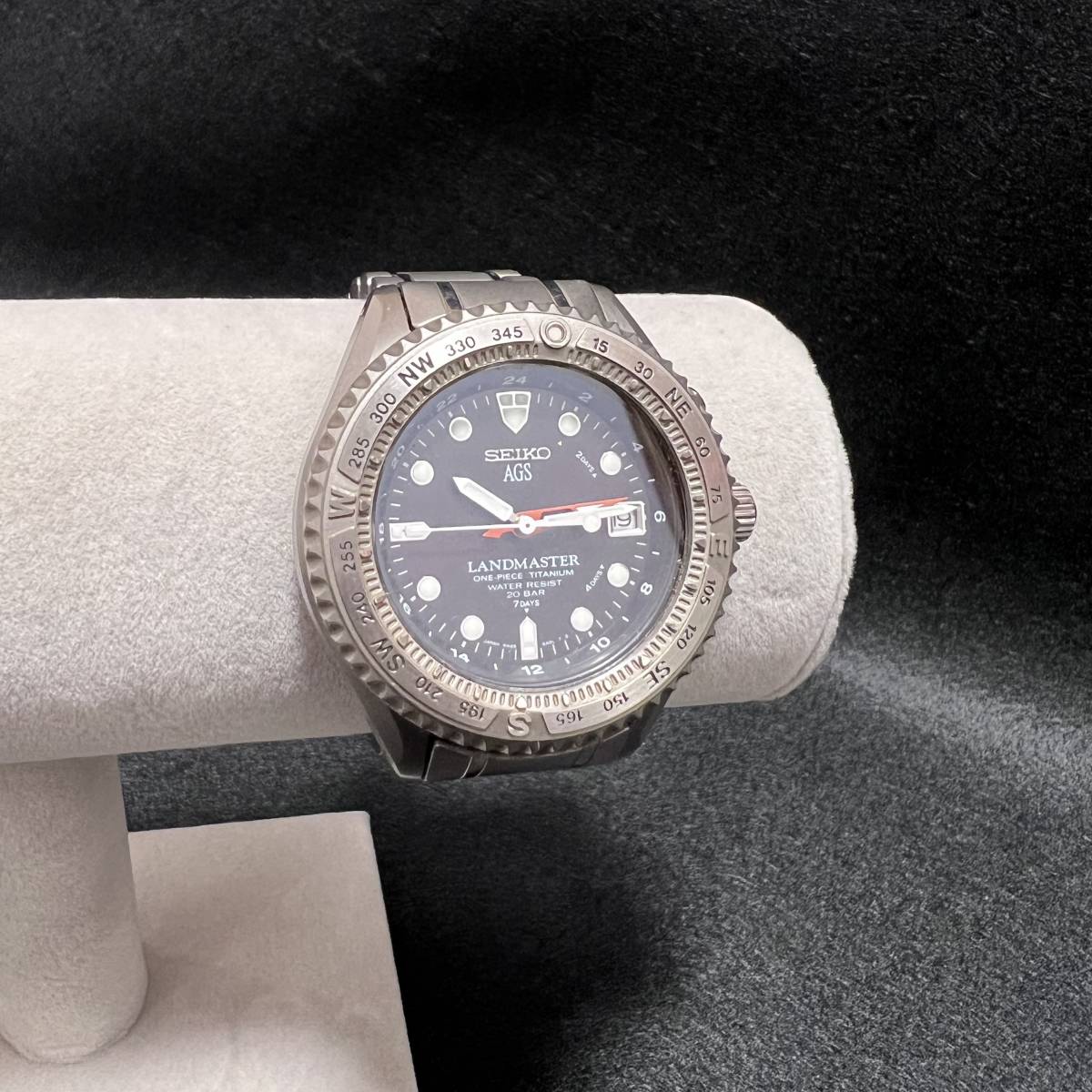 SEIKO セイコー AGS LANDMASTER ランドマスター 5M45-6A00 メンズ 自動巻き 腕時計 #7425(その他)｜売買さ ...