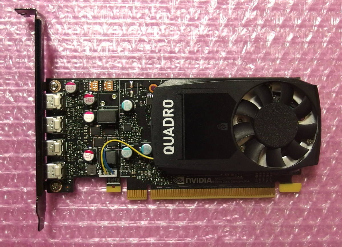 nVIDIA Quadro P600(PCI Express)｜売買されたオークション情報、yahooの商品情報をアーカイブ公開 ...