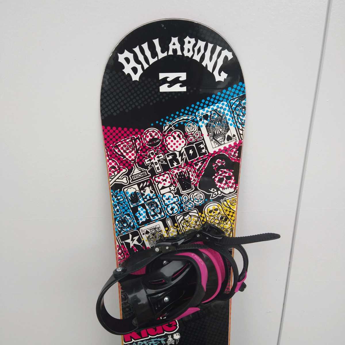 RIDE TARGET 142 ライド ビンディング バインディング 付き レディース セット スノーボード スノボ(145cm未満)｜売買さ ...