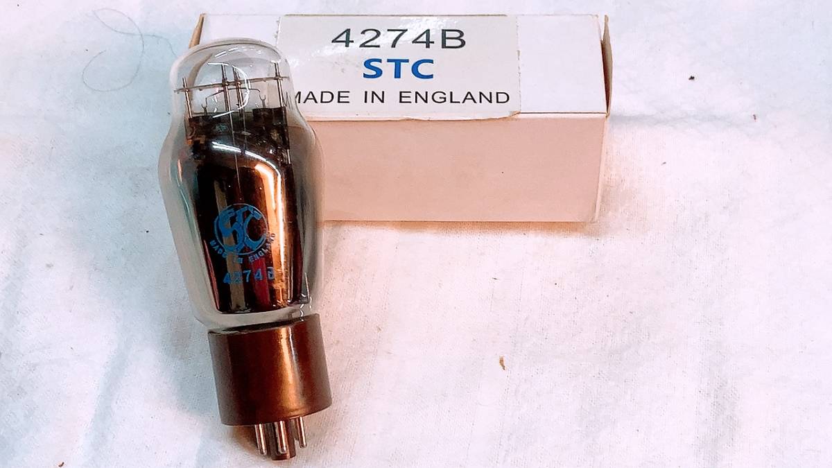 当時物 真空管 STC 4274B 青プリント Made in Eneland WE 274B WESTERN ELECTRIC 互換 おじいちゃんコレクション(真空管)｜売買された ...
