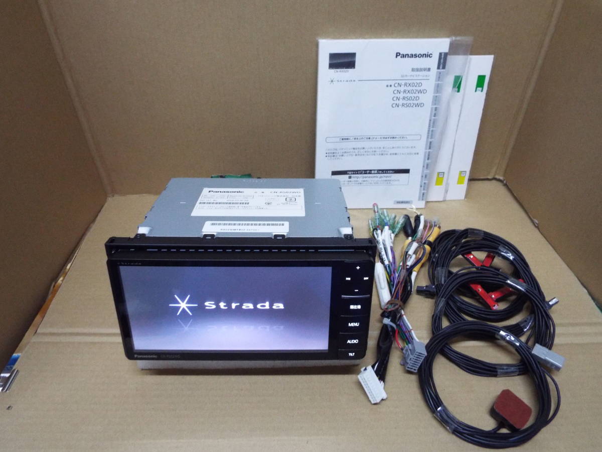 最新地図2023年度 パナソニック Strada CN-RS02WD BTオーディオ/HDMI/地デジ/SDナビ/DVD＜ ＞(メモリーナビ)｜売買されたオークション情報、yahooの商品情報 ...