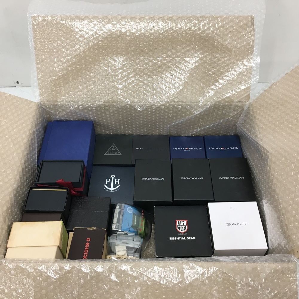 1411400L ジャンク 腕時計まとめセット⑤ G-SHOCK/EMPORIO ARMANI/TOMMY HILFIGER/GUESS ...