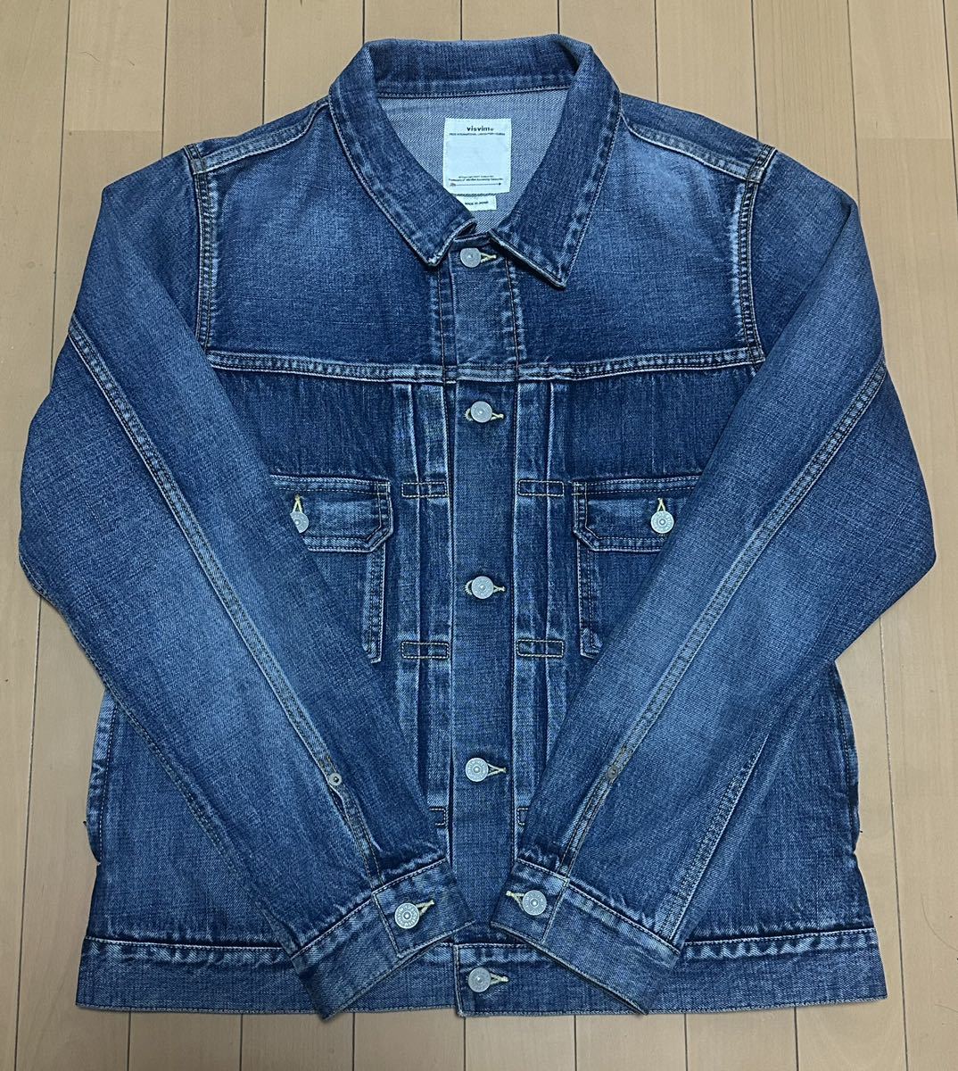 試着のみ visvim 20aw SS 101 JKT DMGD-1001 size 4 ict journeyman grizzly ...