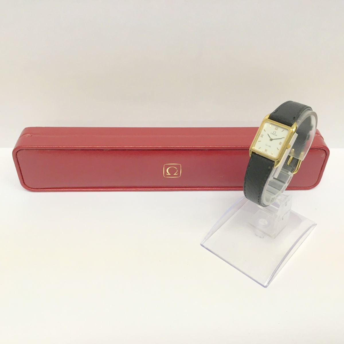 T216-A51-146 OMEGA オメガ 腕時計 DeVille デビル レディース クオーツ 不動 ケース付き ⑯(デビル)｜売買された ...