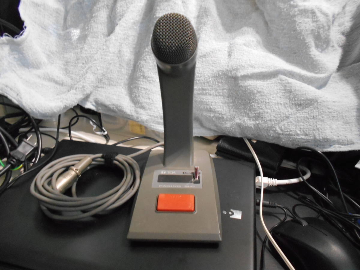 TOA MOVING COIL MICROPHONE Modl PM-660U(ダイナミックマイク)｜売買されたオークション情報、yahooの ...