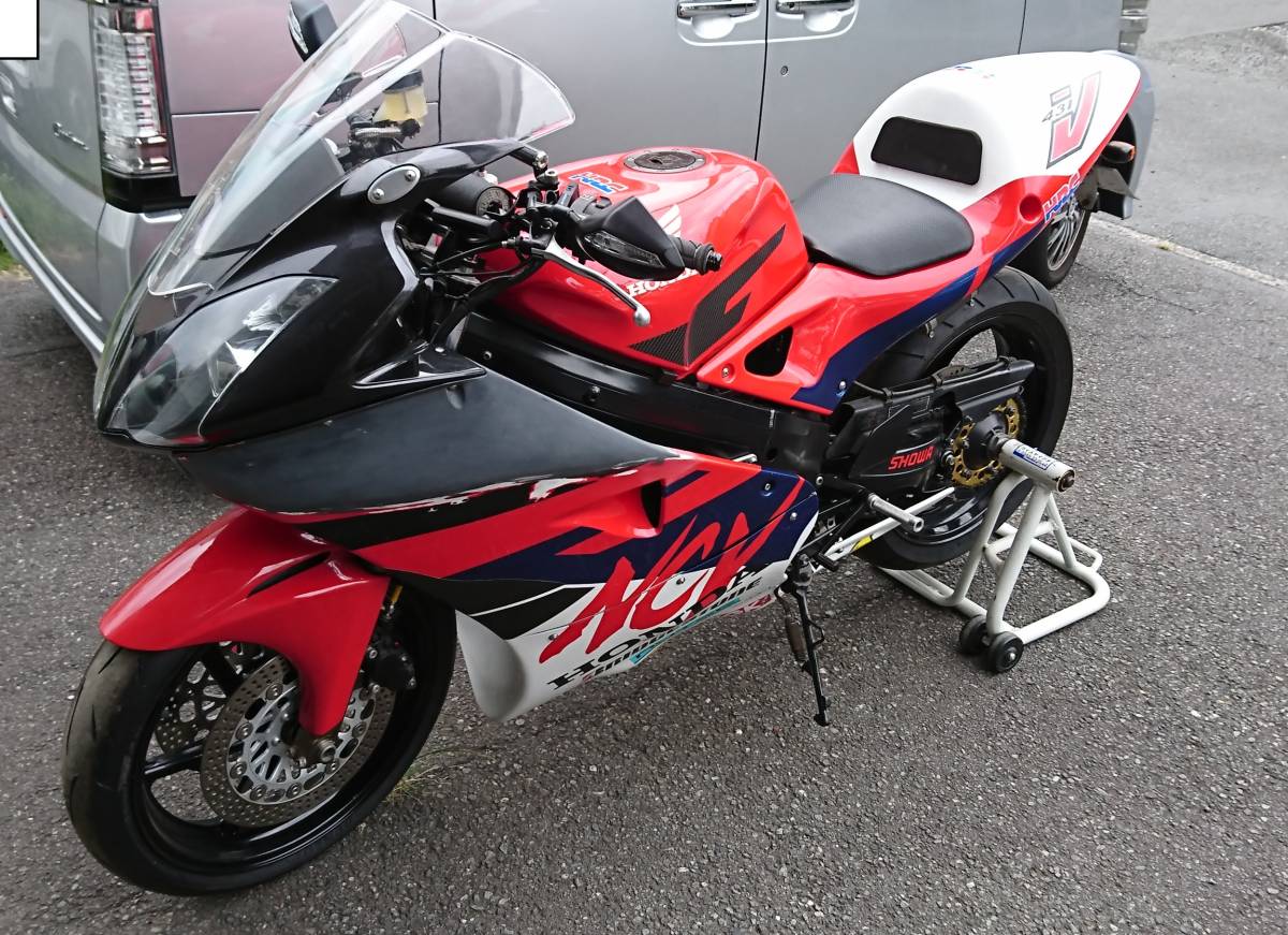 超 車 NC431V 1500km コレクターズアイテム オートスタッフ末広 公認 NS400Rの2st400㏄3気筒エンジン×VFR400R ...